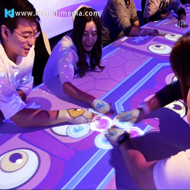 Interactive Projection Table for Engaging Museum Experiences