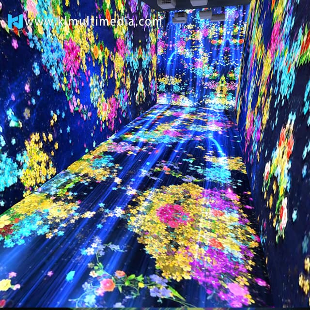 Projection Waterfall – Holographic Immersive Interactive Experiences