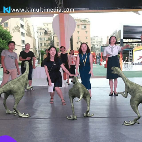 Augmented Reality Zoo - Interact with 20 different virtual animals