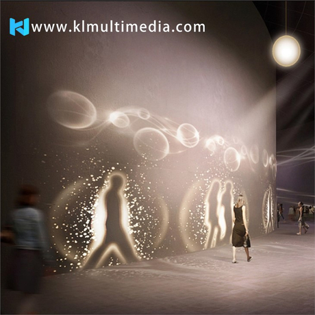 Wall Art Light | Interactive Lighting Installation - Play outdoor
