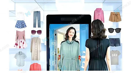 Virtual Fitting Room - Virtual dressing software for clothes shop