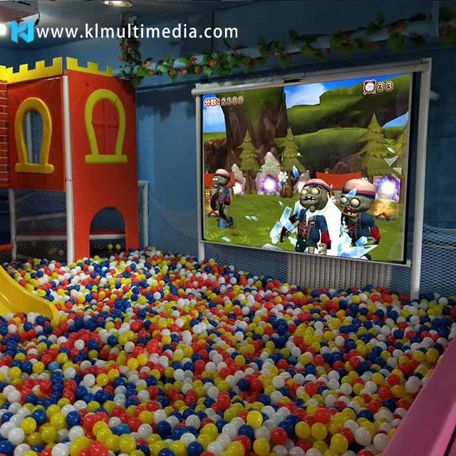 Interactive Wall Games - 50+ Projector 3D games on wall