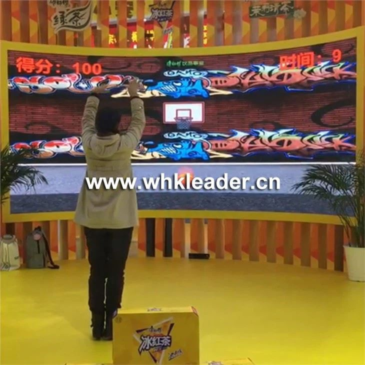 Interactive Basketball - Virtual Games with different interactive way