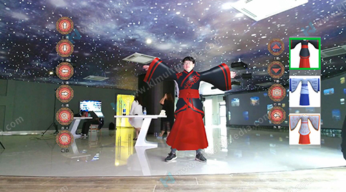 Virtual Fitting Room - Virtual dressing software for clothes shop