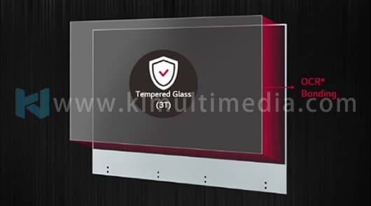 Transparent Oled screen or monitor - visual enhancements