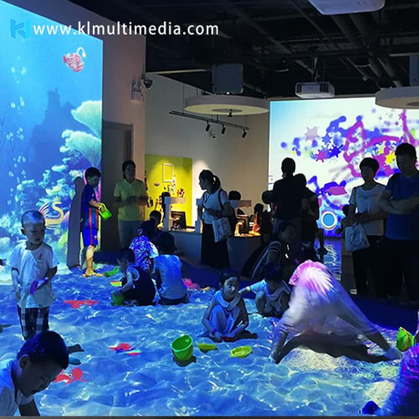 Interactive Sand Beach - Play Projector Games on Sand