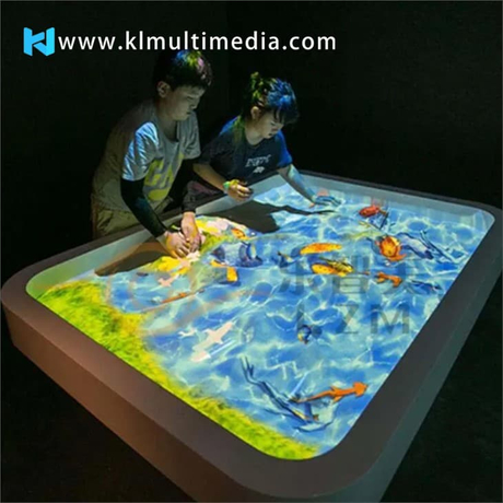Augmented Reality Sandbox Table - Projection Interactive Games