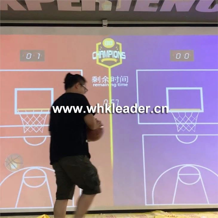 Interactive Basketball - Virtual Games with different interactive way