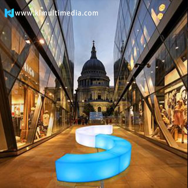 Glow Bench | light up seats - Outdoor interactive device
