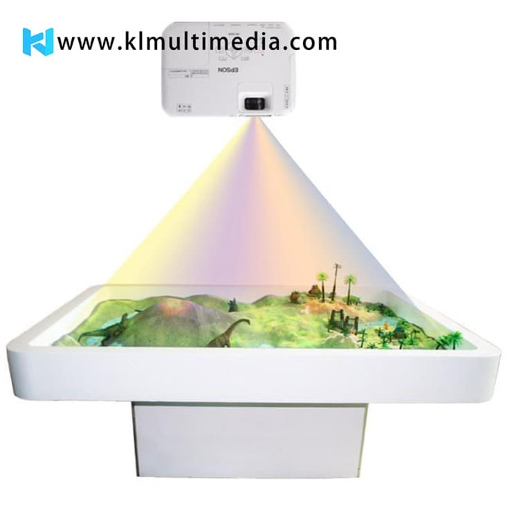 Augmented Reality Sandbox Table - Projection Interactive Games