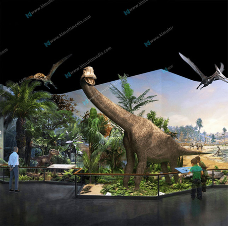 Dinosaur Immersive Experience - Museum Exhibits Design