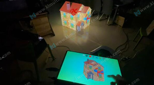 Projection Mapping - 3D interactive visual effect for building