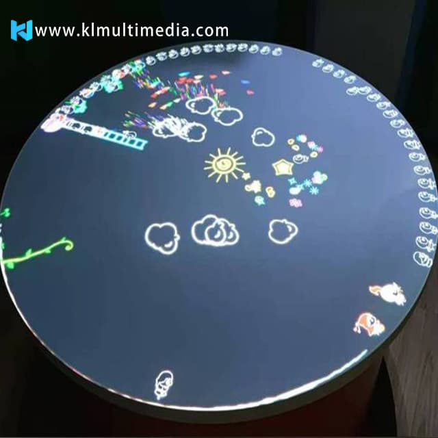 Interactive Game Table | table top projection - entertianment
