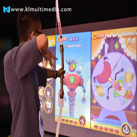 Virtual Archery | Archery projection game with bow and arrow