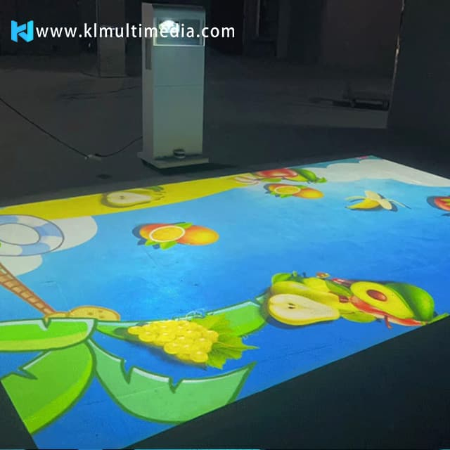 Portable Floor Projector - Mobile floor stand projection game