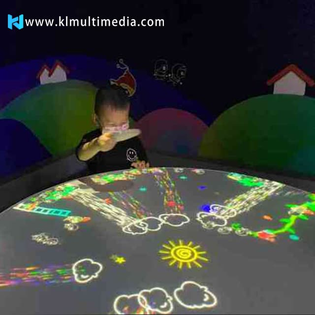 Interactive Game Table | table top projection - entertianment