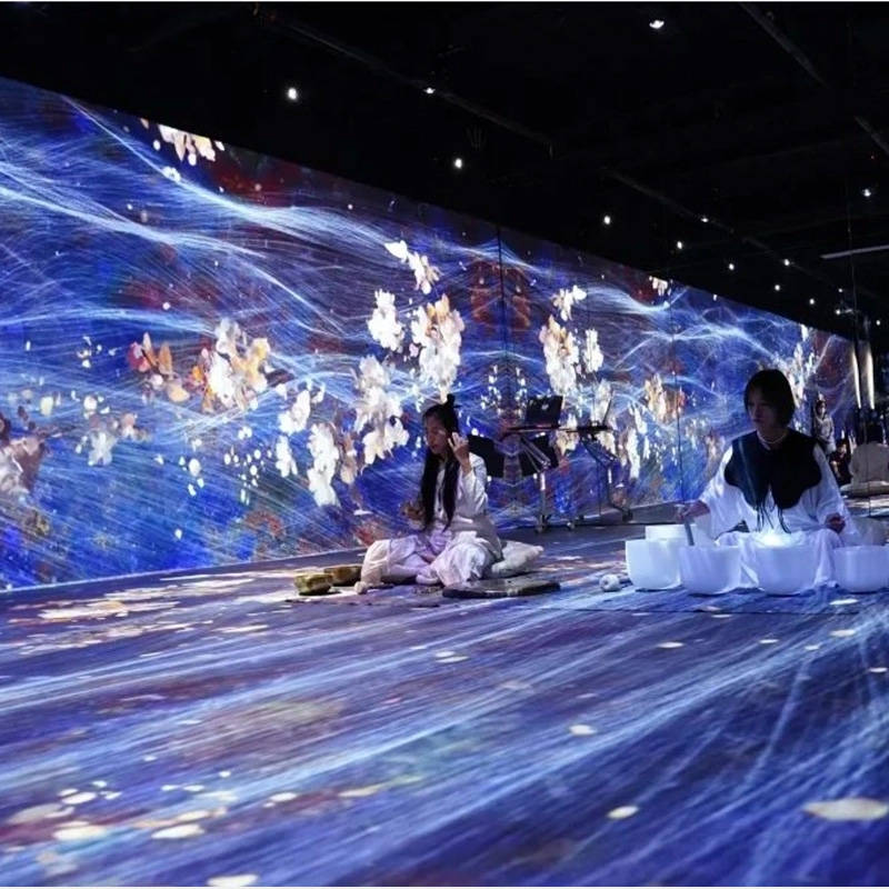 Immersive Art | 360 Projection Mapping screen