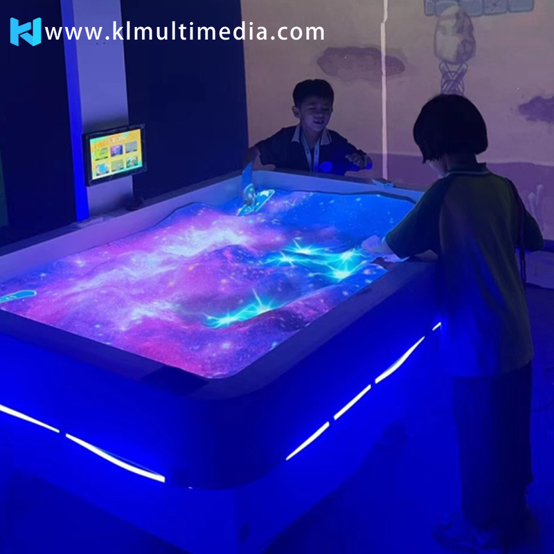 Augmented Reality Sandbox Table - Projection Interactive Games