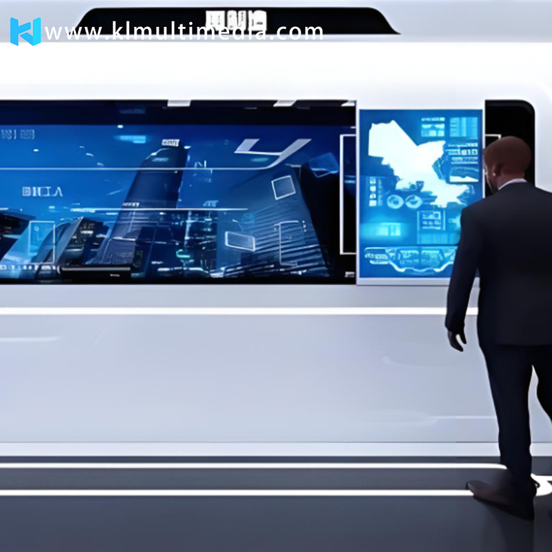 Interactive Sliding Screen - Museum and Event installations