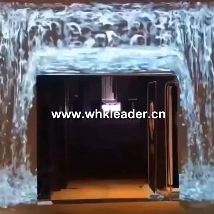 Led Wall Waterfall - Digital Waterfall Art installation