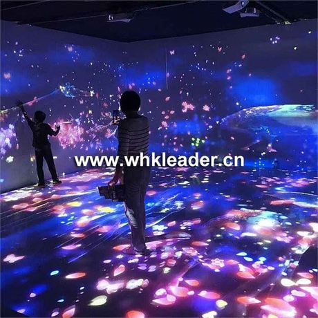 Virtual Flowers | Event projection