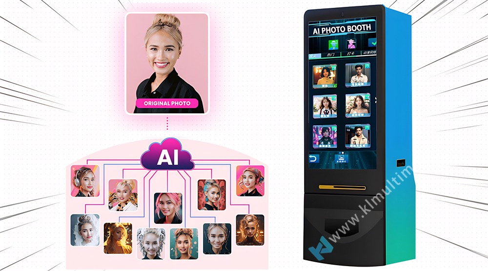 AI Digital Photo Booth: Interactive Kiosk for Branding & Events