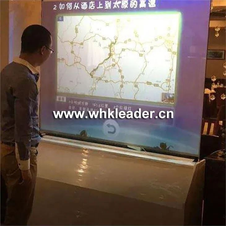 Interactive Window Holographic Projection Glass Screen with Touch