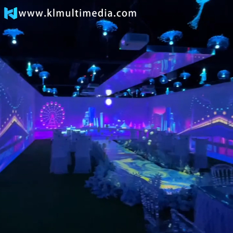 Projection mapping content | Wedding Projection Mapping