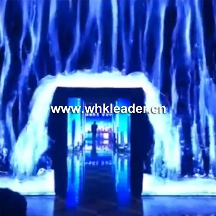 Led Wall Waterfall - Digital Waterfall Art installation