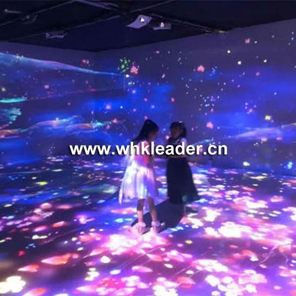 Virtual Flowers | Event projection