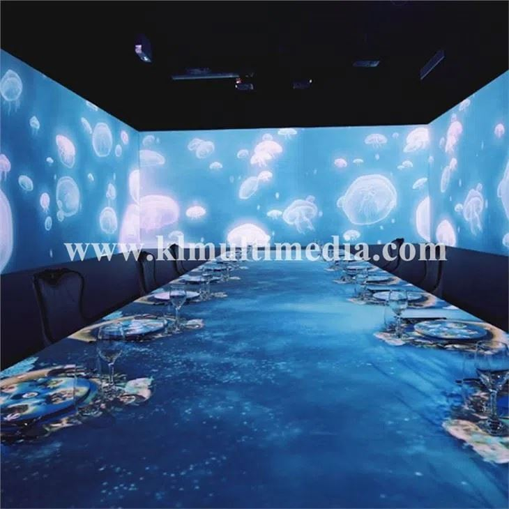 Mapping Restaurant | Holographic Projection for Restaurant