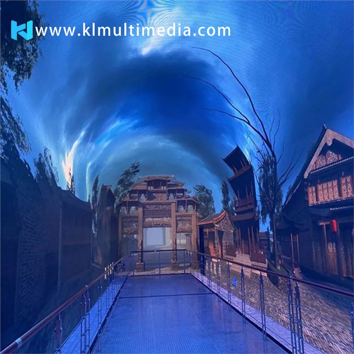 Led tunnel | immersive space - a surreal world experience