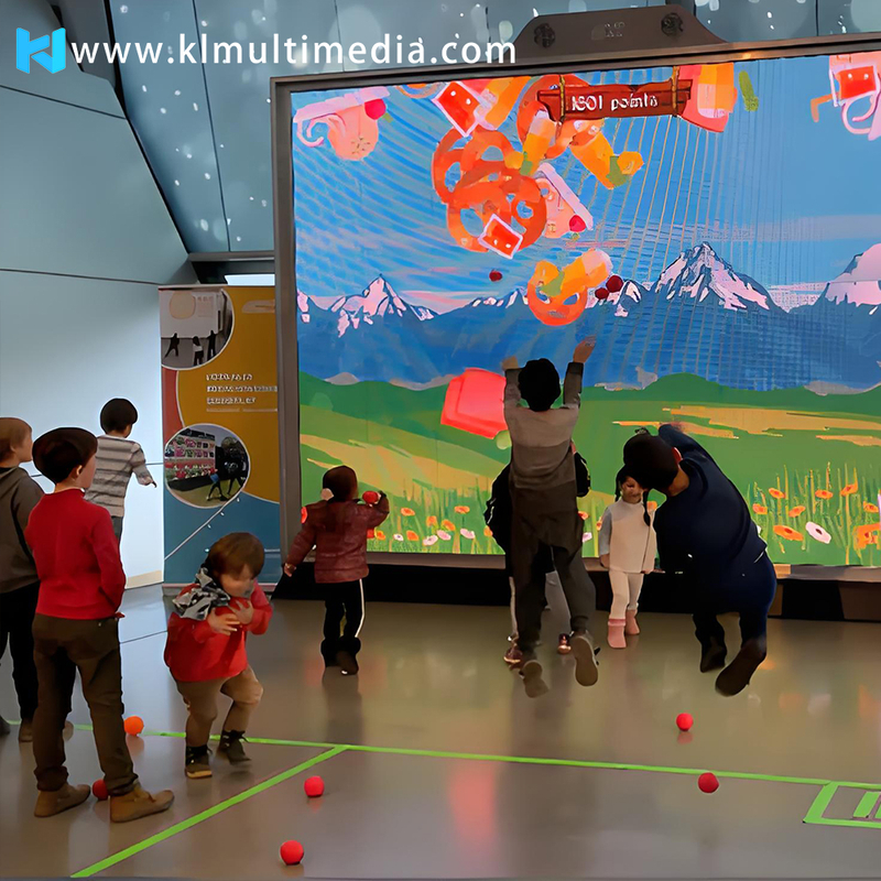 Interactive Wall Games - 50+ Projector 3D games on wall