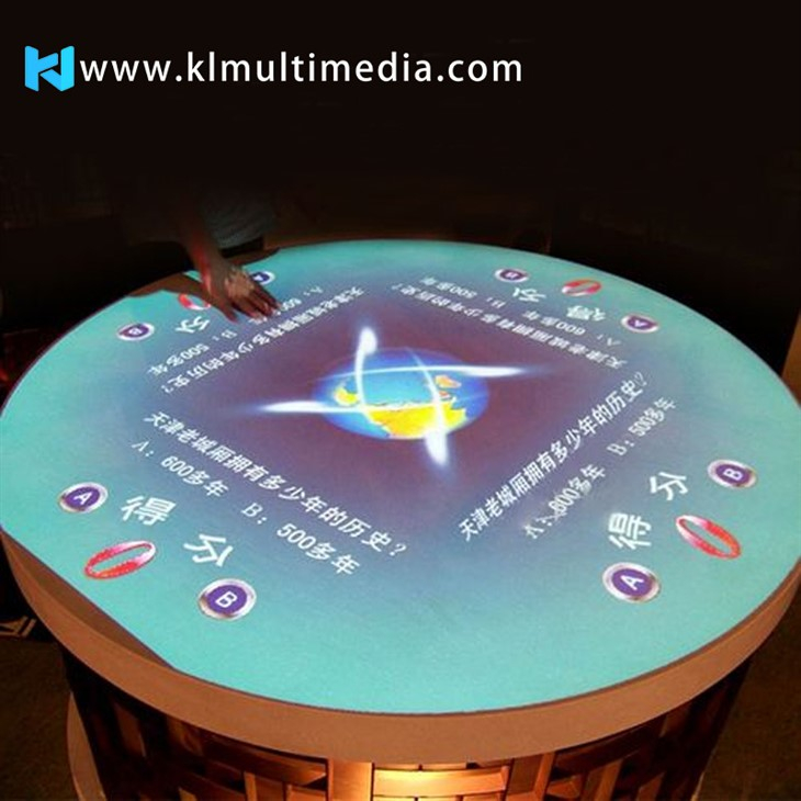 Interactive Projection Table for Engaging Museum Experiences
