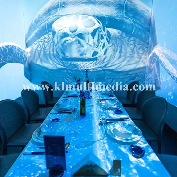 Mapping Restaurant | Holographic Projection for Restaurant