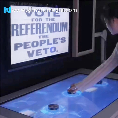 Object Recognition Table | Tangible Table - Using for exhibition hall