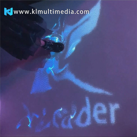 floor logo projector - quantum projection space