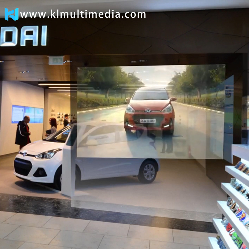 3D Hologram Display - holographic projection screen