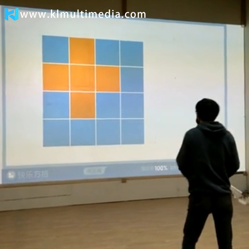 Interactive Tennis Wall - AR projector virtual ball games