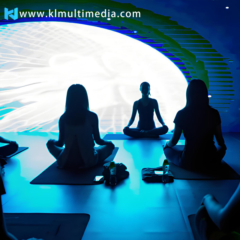Immersive Yoga | Immersif art projection room with 20+ themes