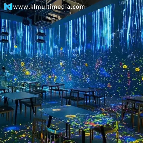 Mapping Restaurant | 3d projection - visual experience