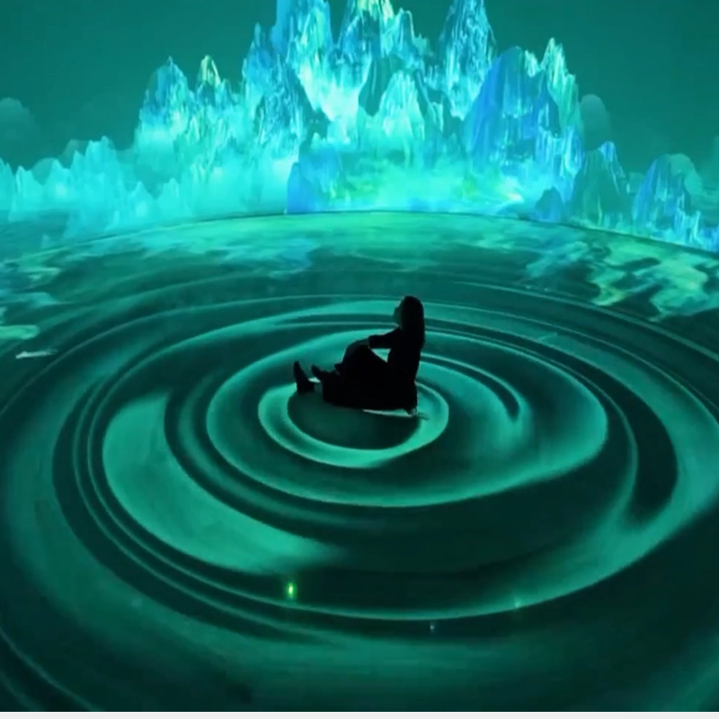 Immersive Art | 360 Projection Mapping screen