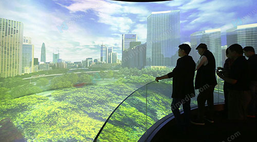 Immersive Art | 360 Projection Mapping screen