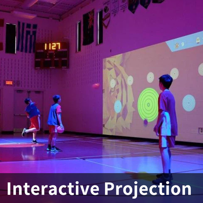 Interactive projection | Projector with games