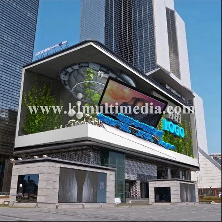 3D Billboards Videos maker For LED Display