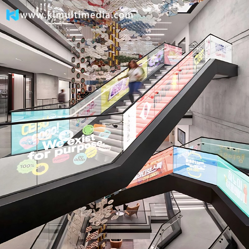 Transparent led screen -Transparent Glass LED Display