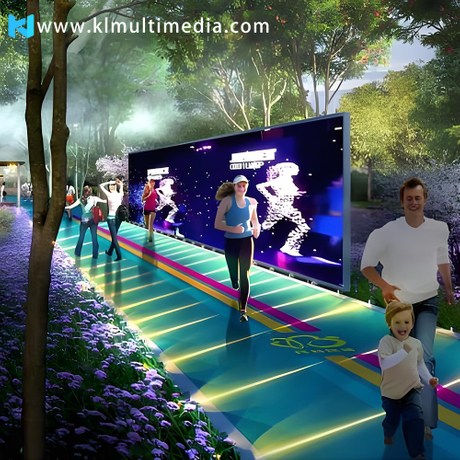 LED Running Track with Interactive Lights – Boost Popularity