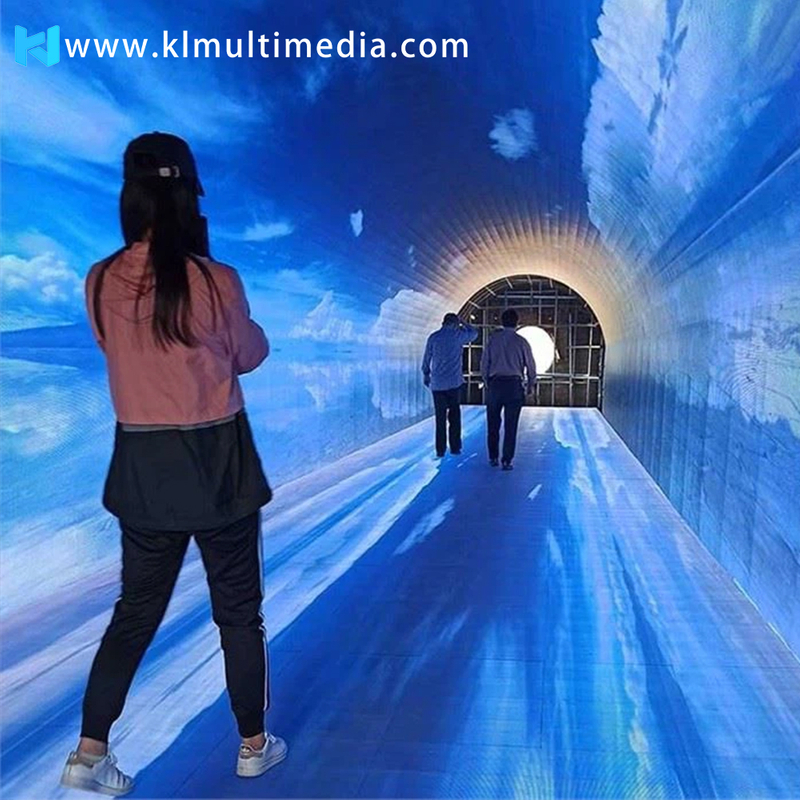 Led tunnel | immersive space - a surreal world experience
