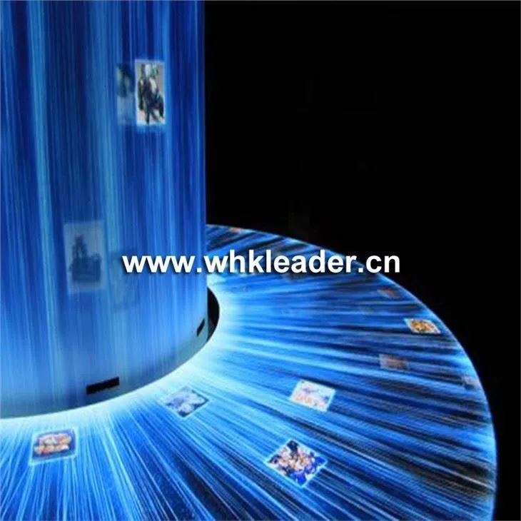 digital waterfall | innovative Interactive Museum Displays