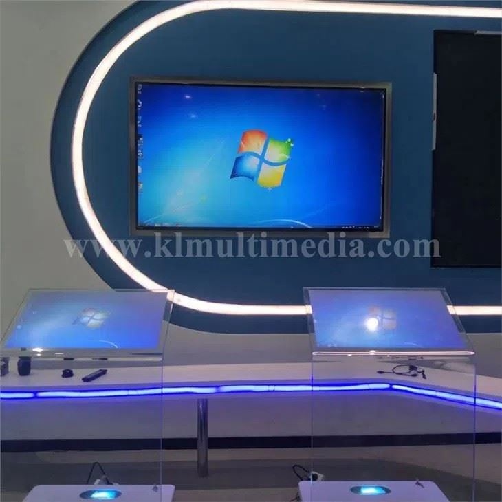 Transparent Oled screen or monitor - visual enhancements